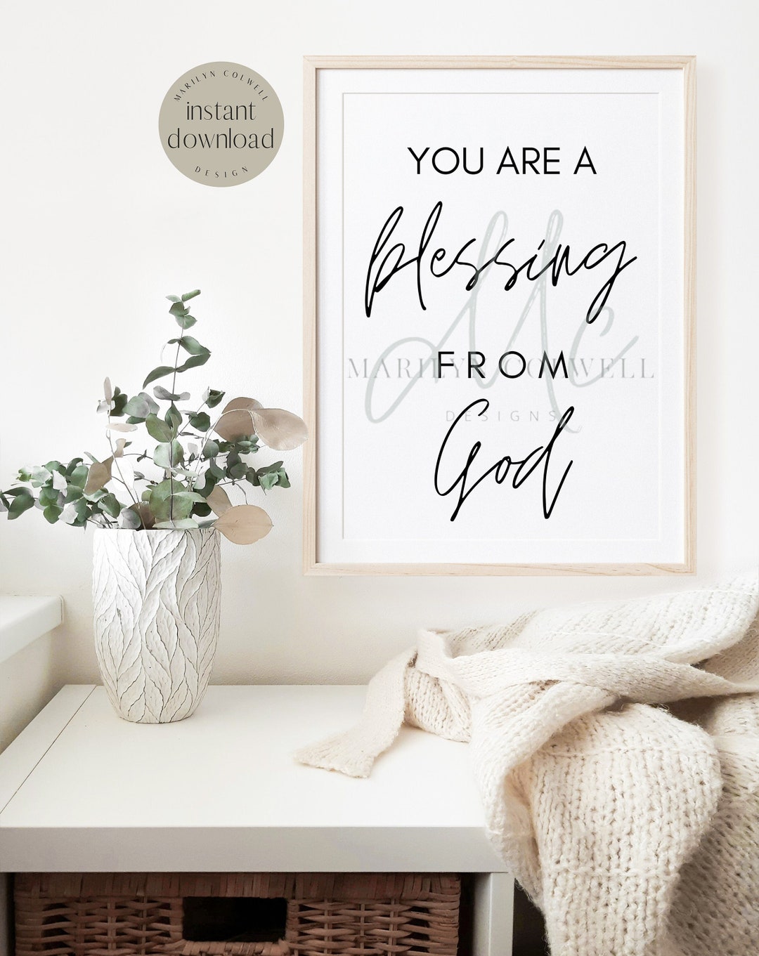 Blessing From God PNG SVG Instant Digital Download Printable Baby ...