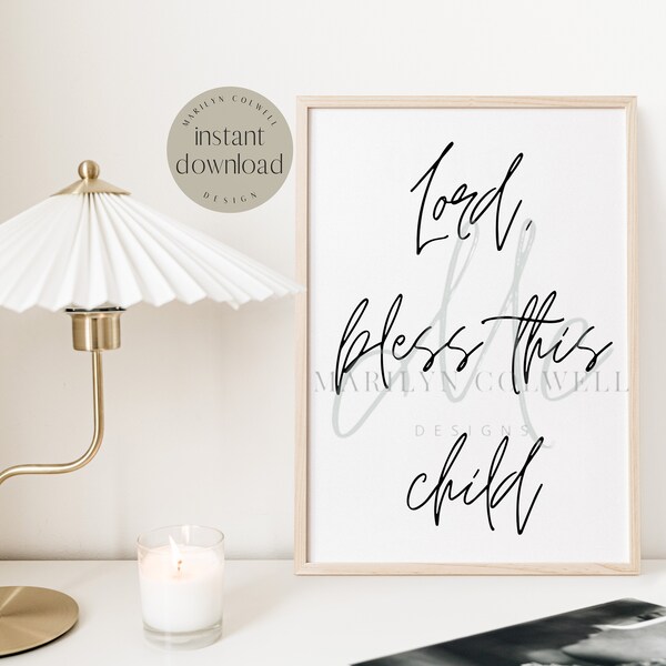 Bless This Child - Etsy