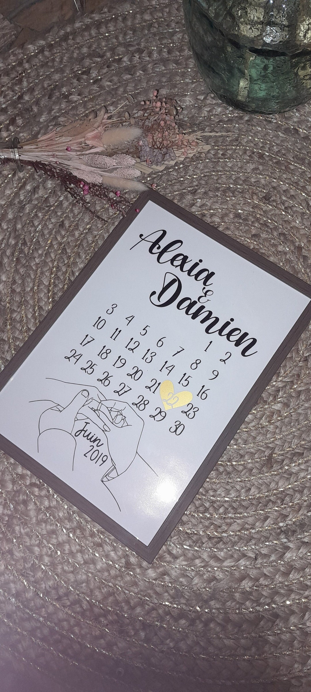 Important Date Stickers, Calendar to Personalize With First Names ...