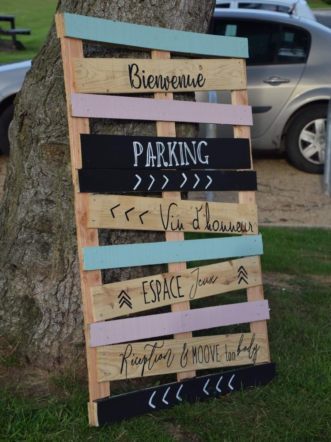 Custom Directional Sign Stickers, Wedding Stickers, Wedding Palette ...