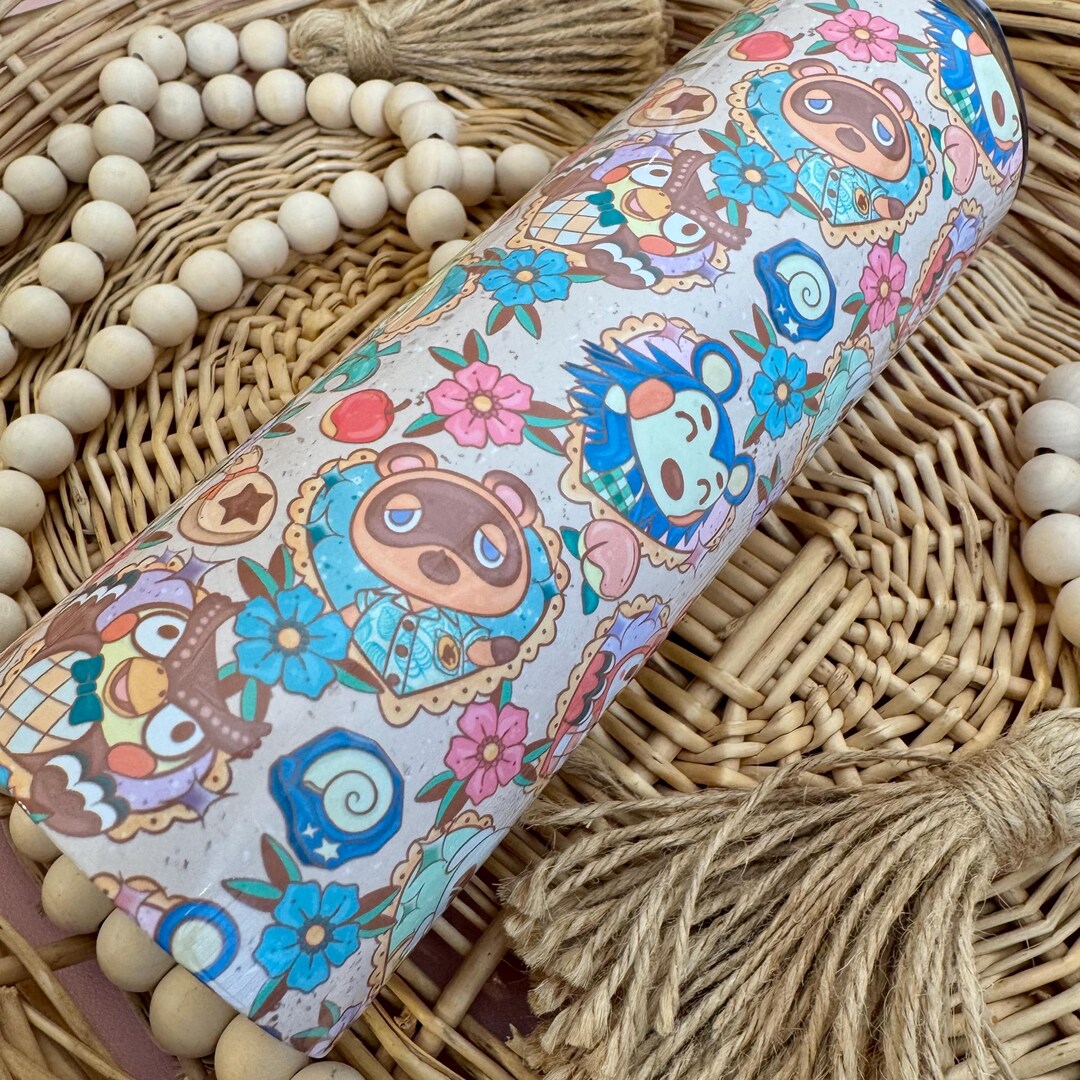 Animal Crossing Villagers Stainless Steel Tumbler: ACNH Cup With Lid ...