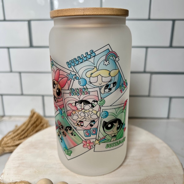 Powerpuff Girls Cup Wrap Etsy