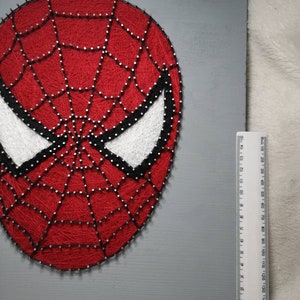 Spider-man String Art - Etsy