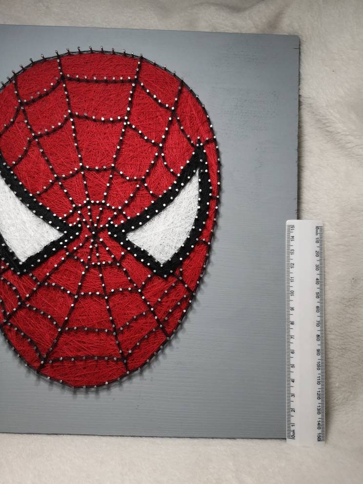 Spider-man String Art - Etsy