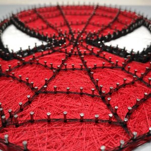 Spider-man String Art - Etsy