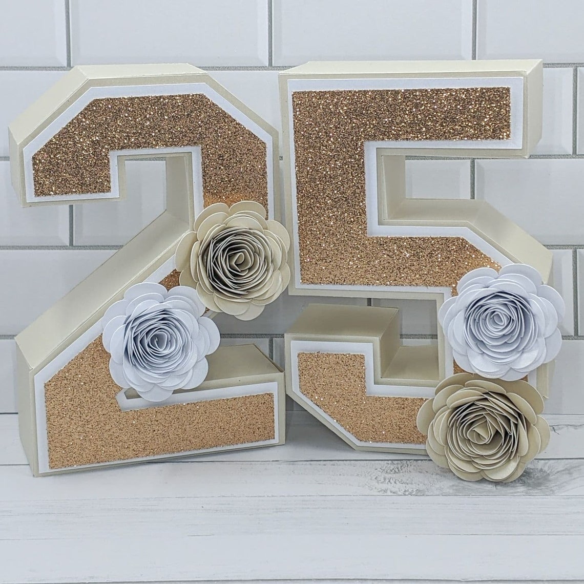 3D Number Birthday Number Birthday Party Decor 3D Number - Etsy