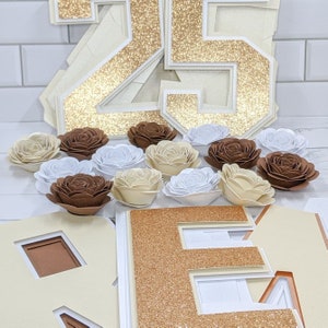 3D Number Birthday | Number Birthday Party Decor | 3D Number ...