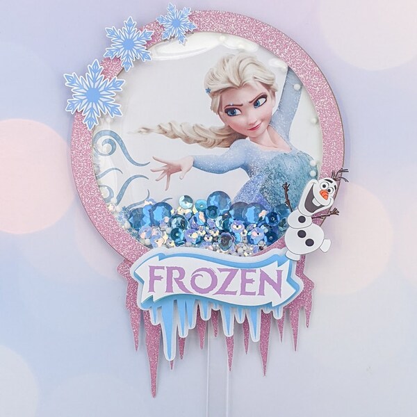 Elsa Cake Topper - Etsy Canada
