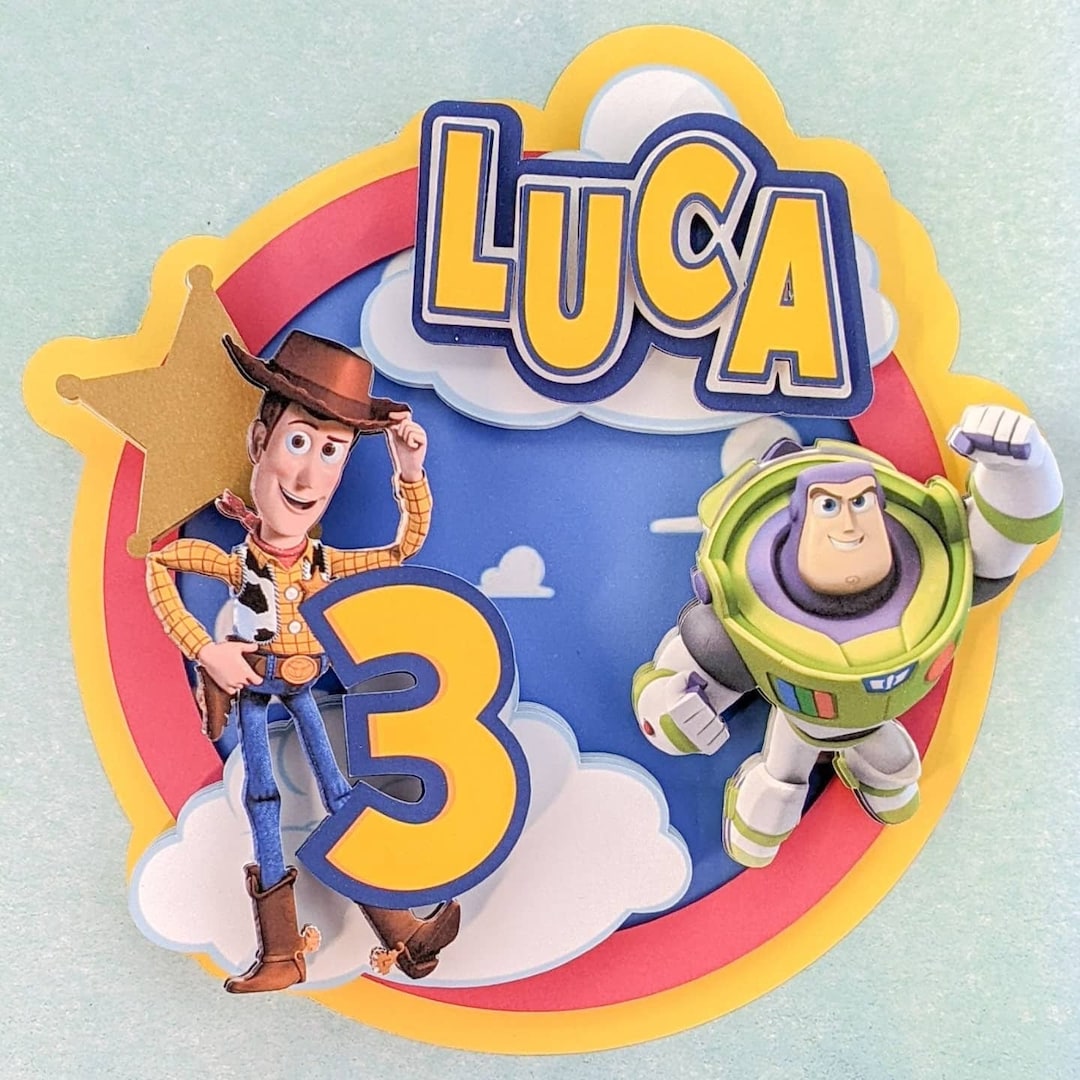 Cake Topper Toy Story Birthday Toy Story Birthday Cake Toy Story Cake ...