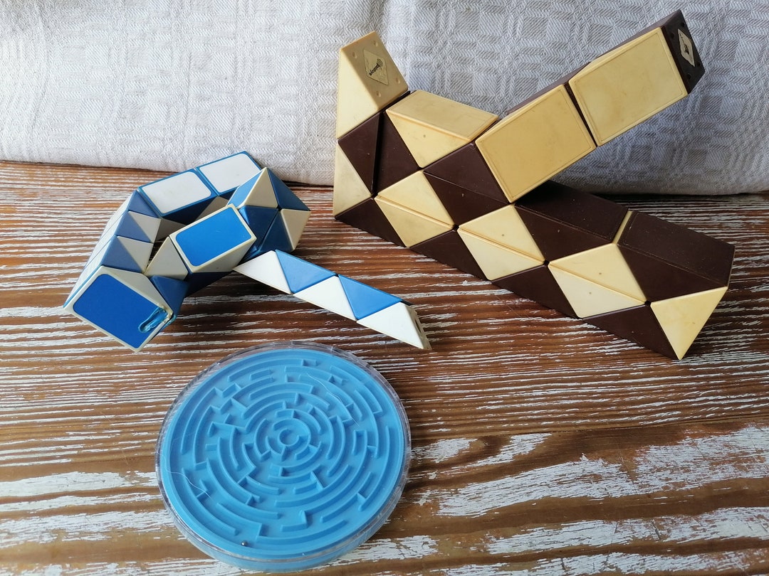 Soviet Logic Game Road Game Vintage Rubic's Snake Logic - Etsy