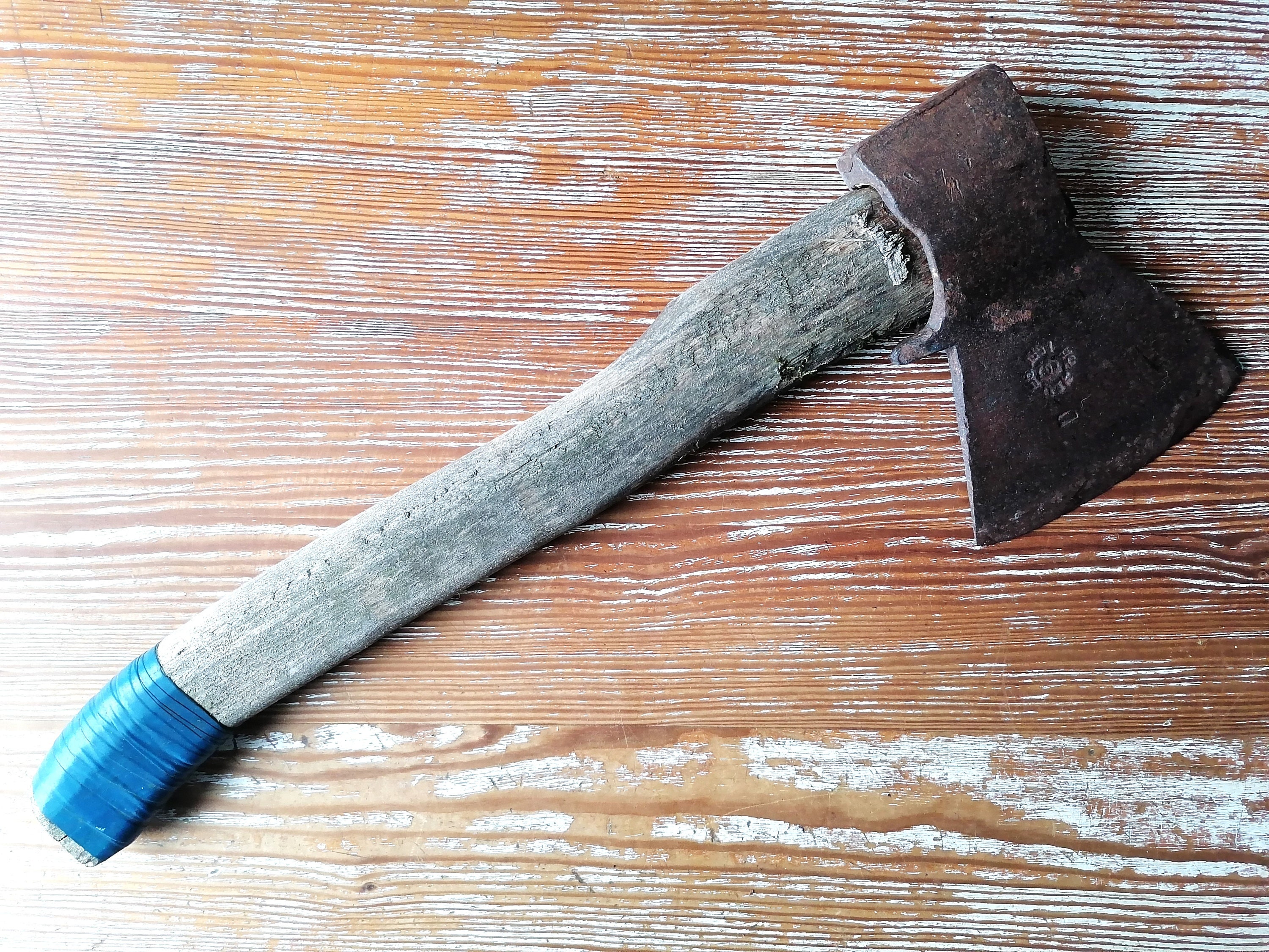 Vintage Russian Axe Wooden Handle Old Hatchet Made in USSR - Etsy