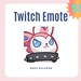 Edgy Sylveon Emote for Twitch, Discord, Youtube, Etc. - Etsy