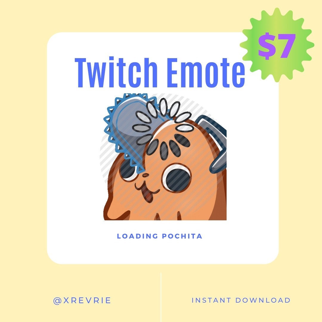 Loading P0chit Animated Emote for Twitch, Discord, Youtube, Etc. - Etsy