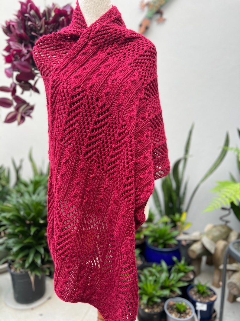 Knitting Pattern, Angel Shawl - Etsy
