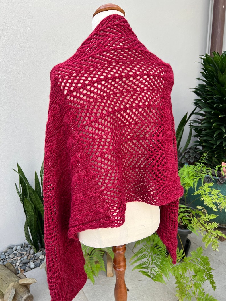 Knitting Pattern, Angel Shawl - Etsy