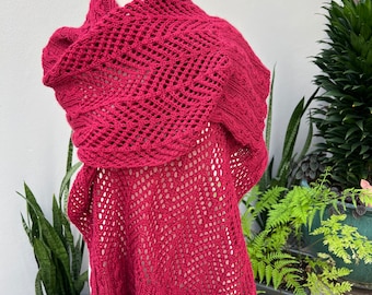 Guardian Angel Wings Shawl KNITTING PATTERN Instant Download Easy to ...