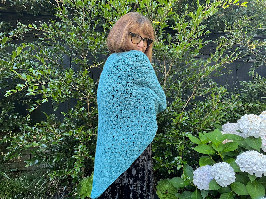 Knitting Pattern, Flame Shawl - Etsy