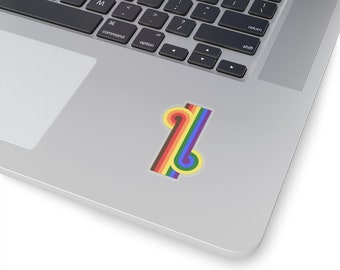 Nonbinary Loop-de-loop Pin/button - Etsy