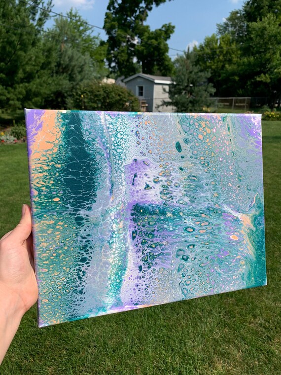 Cell Sighting Fluid Art | Etsy