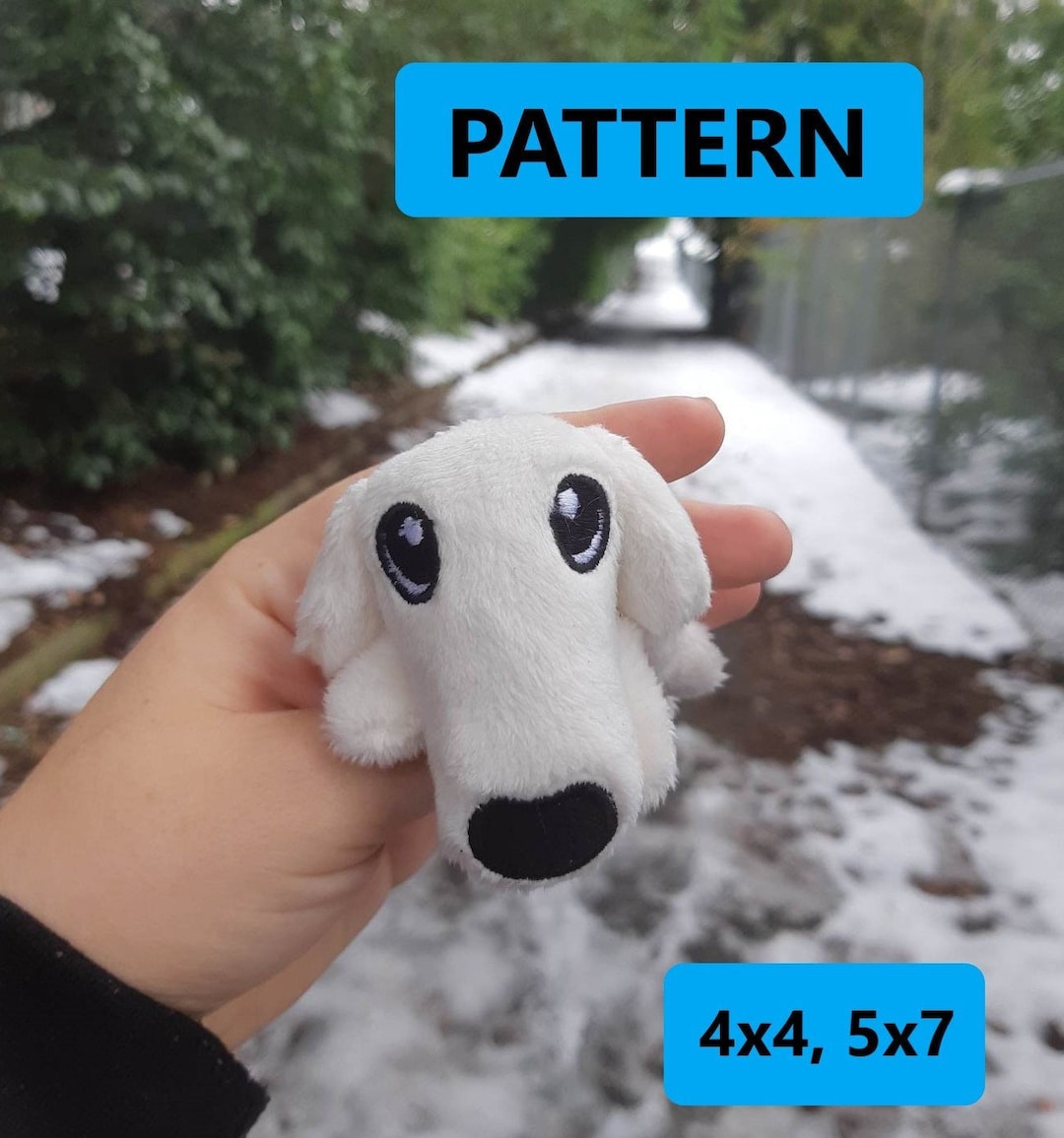 ITH Machine Embroidery PATTERN - Borzoi, Long-nosed Dog - Etsy