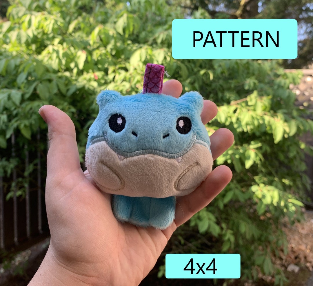 Machine Embroidery ITH Pattern - Seal Plush Keychain - Etsy