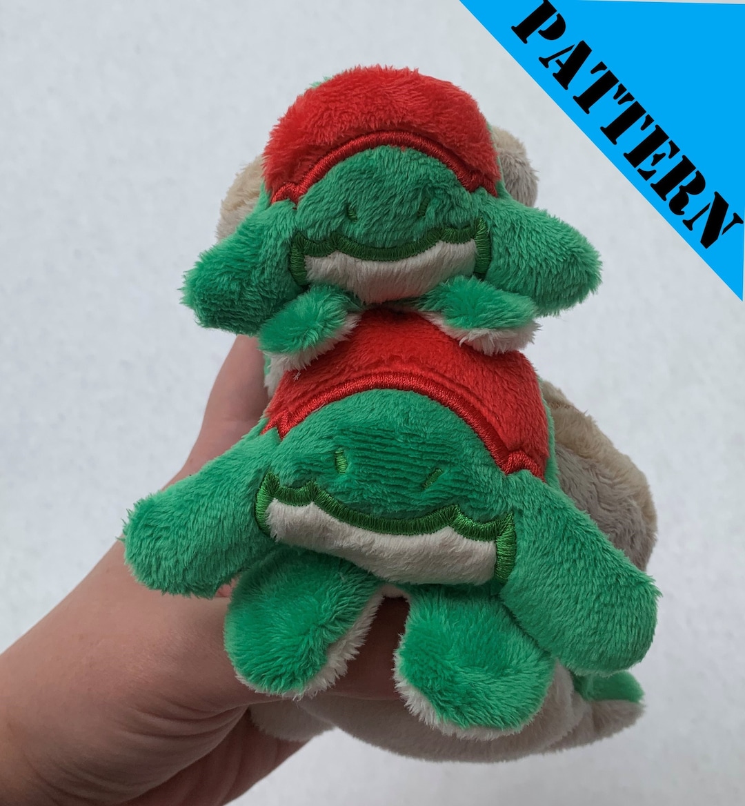 ITH Embroidery Plush Instructions - Apple Pie Tortoise, Walking Dessert ...