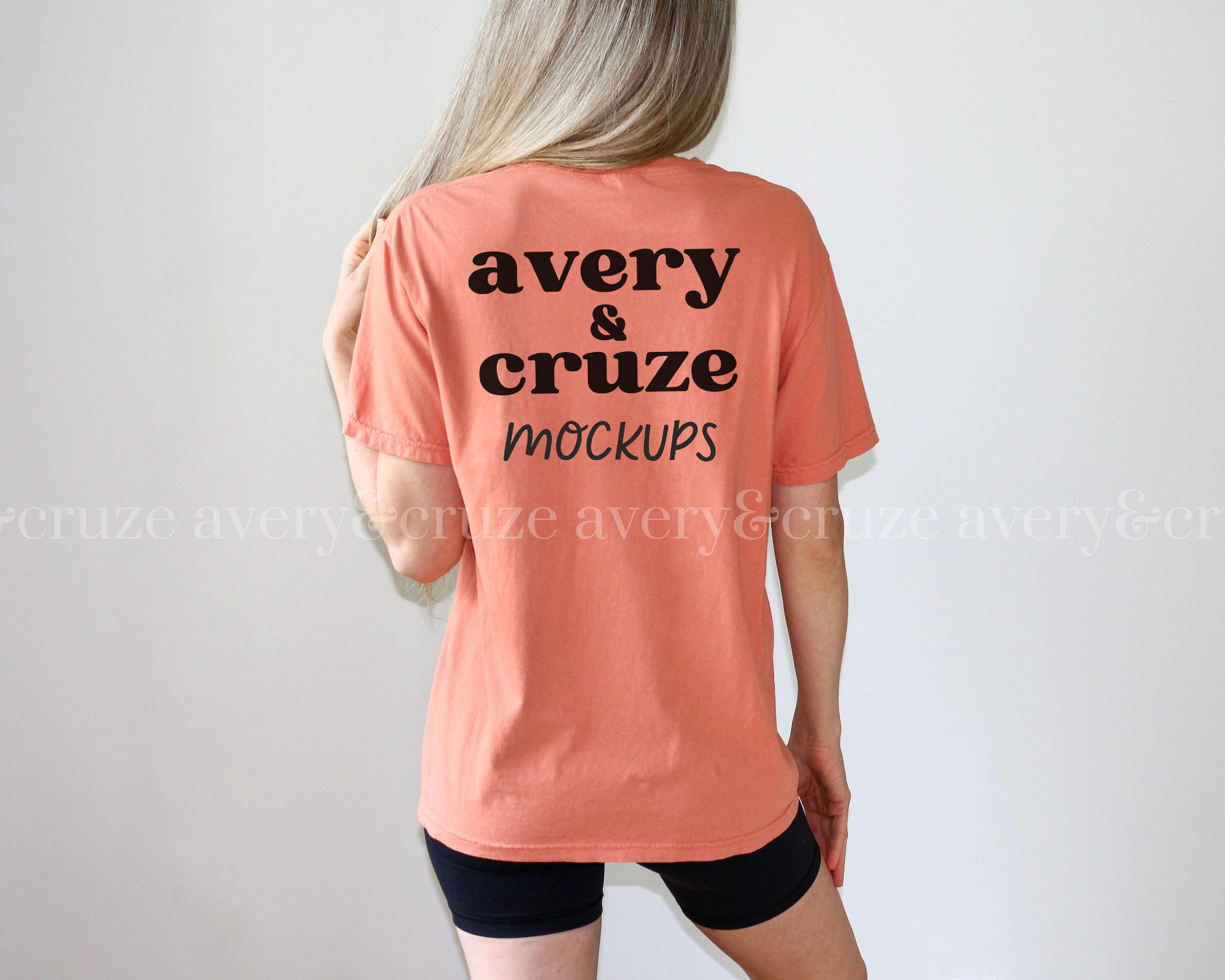 Comfort Colors Neon Red Orange