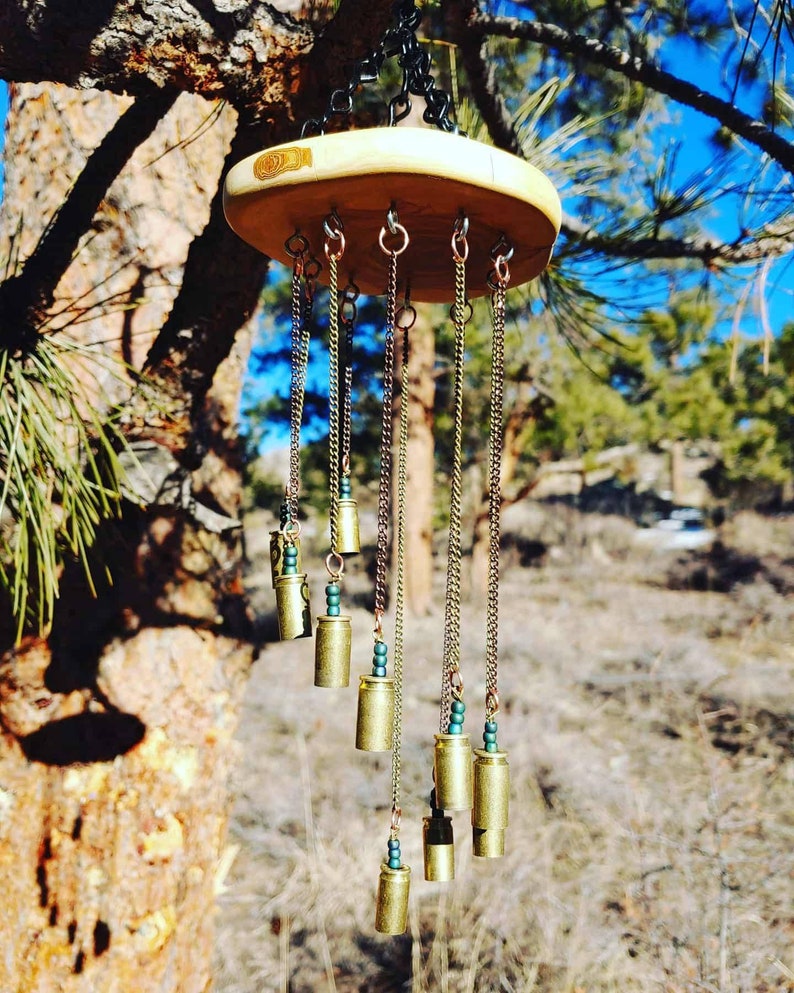 Upcycled Bullet Casing Wind Chime | Etsy