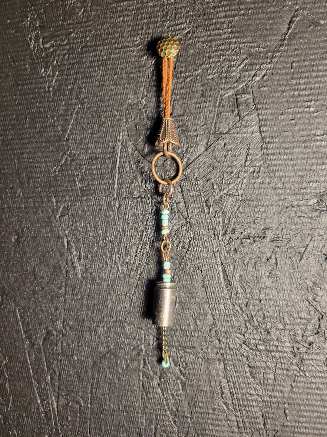 Upcycled Bullet Shell Casing 'single Jingle' Wind Chime - Etsy