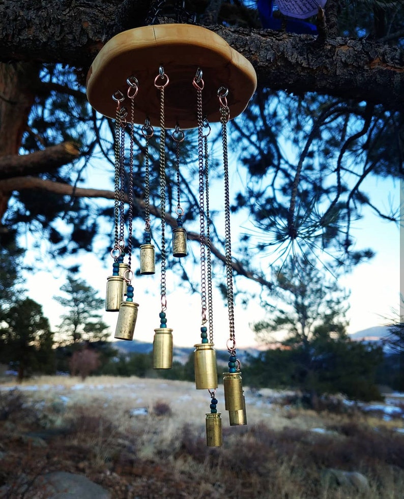 Upcycled Bullet Casing Wind Chime | Etsy