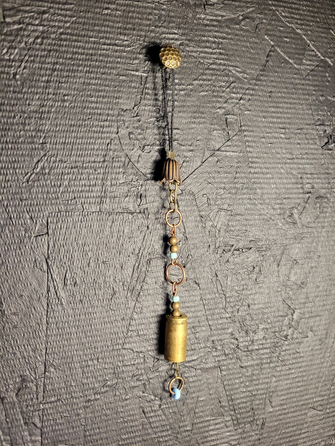Upcycled Bullet Shell Casing 'single Jingle' Wind Chime - Etsy