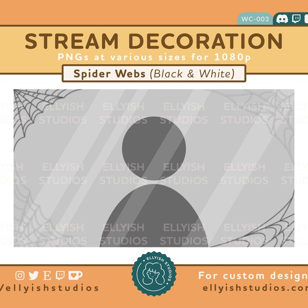 Twitch Stream Black Frame - Etsy
