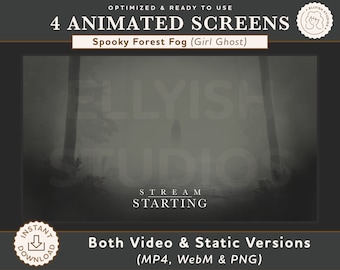 Twitch Horror Animated - Etsy