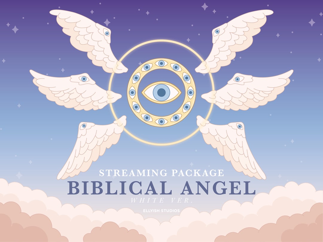 ANIMATED Biblical Angel Stream Package | Heaven Sky Clouds Stars Space ...