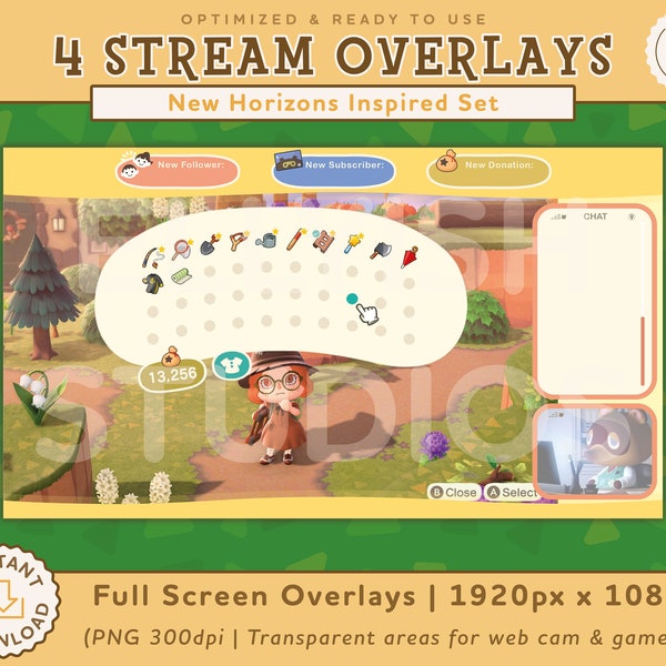 Twitch Full Screen Overlay - Etsy