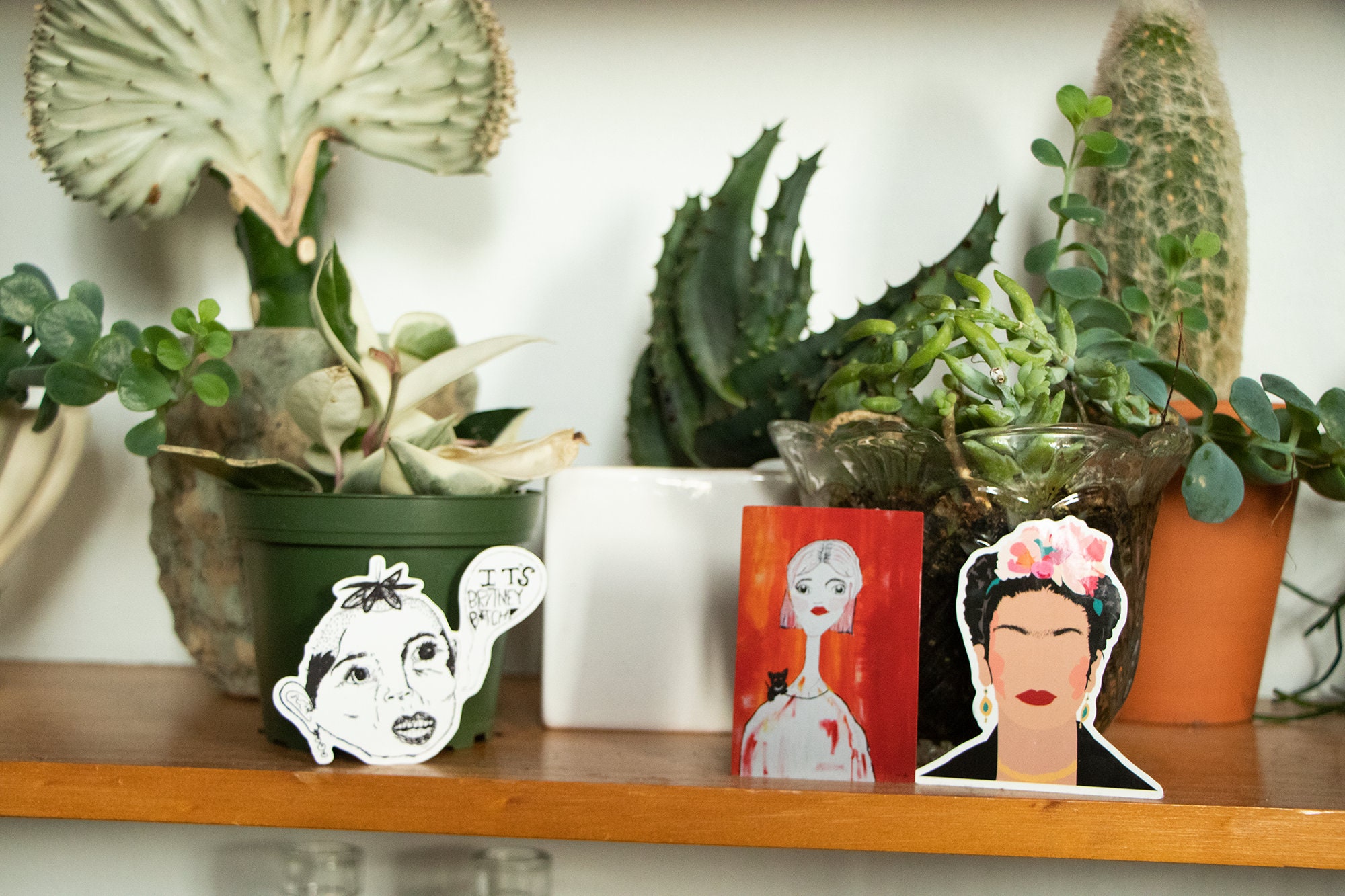 Frida Kahlo Vinyl Sticker — FLANZELLA