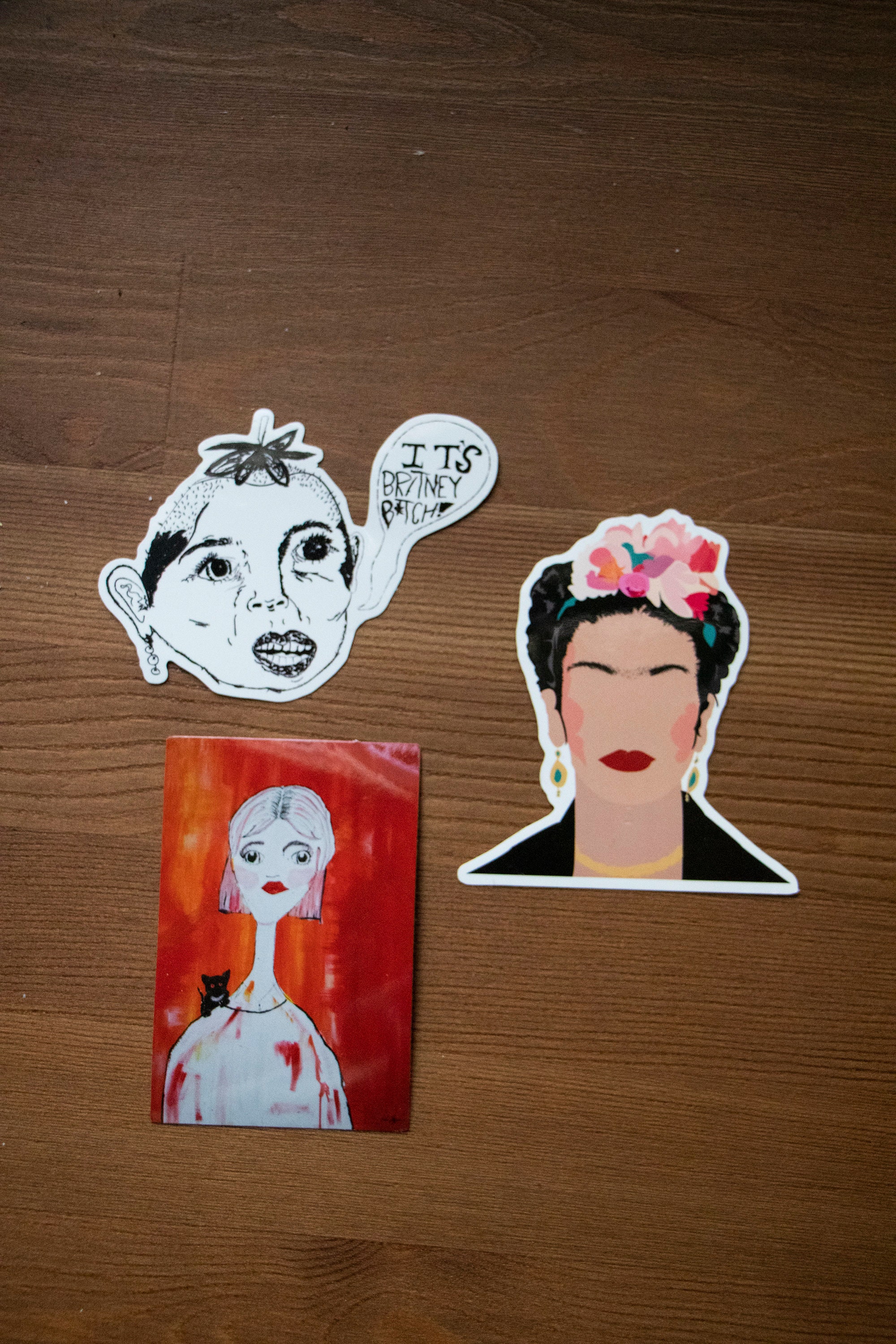 Frida Kahlo Vinyl Sticker — FLANZELLA