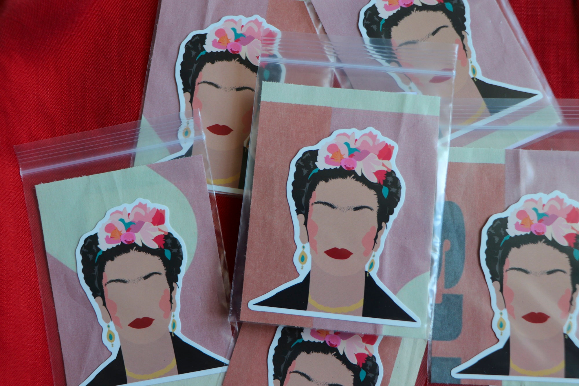 Frida Kahlo Vinyl Sticker — FLANZELLA