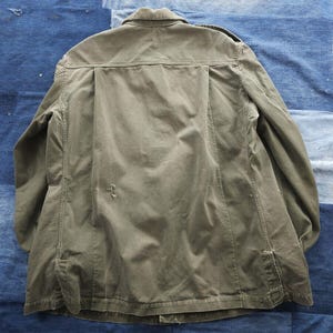 Vintage 1960s Canadian Army Bush Jacket Safari Military Olive Drab ...