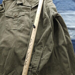 Vintage 1960s Canadian Army Bush Jacket Safari Military Olive Drab ...