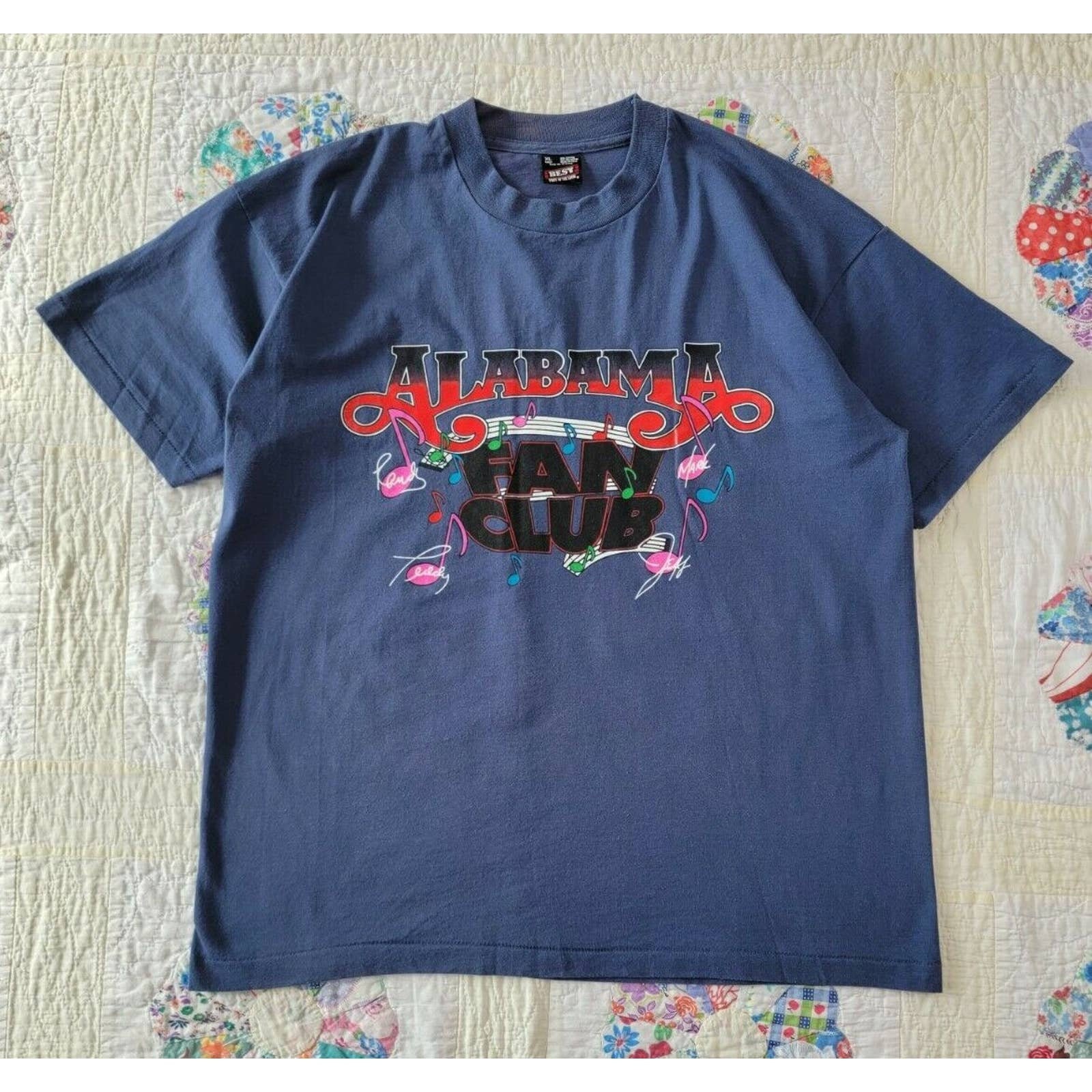 Vintage 70s Alabama Band Tee Shirt Size Small - munimoro.gob.pe