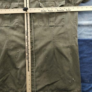 Vintage 1960s Canadian Army Bush Jacket Safari Military Olive Drab ...