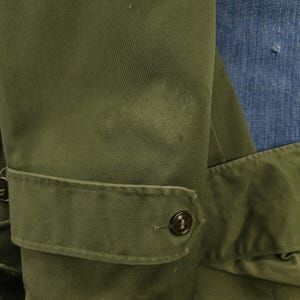 Vintage 1950s US Army OG-107 Overcoat Trench Korean War Era Green OD ...