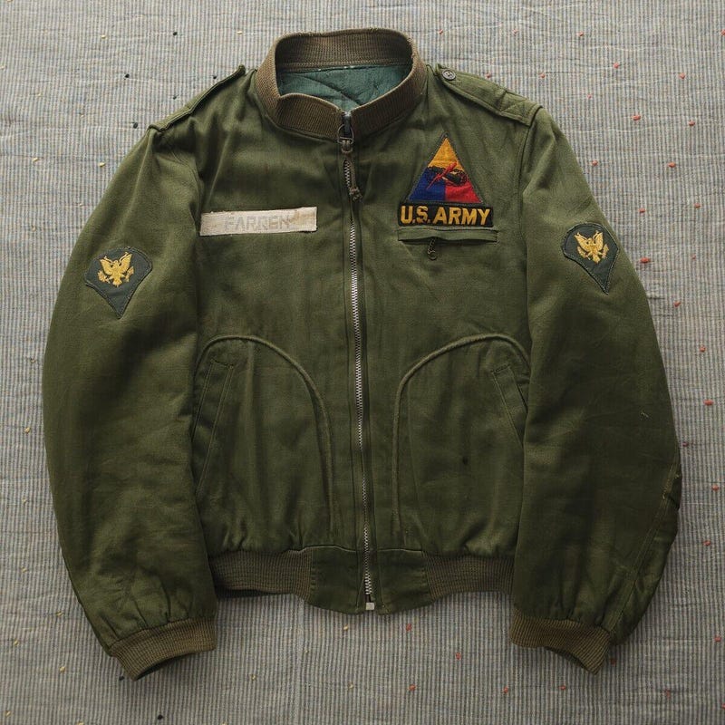 Korea Army Jacket - Etsy