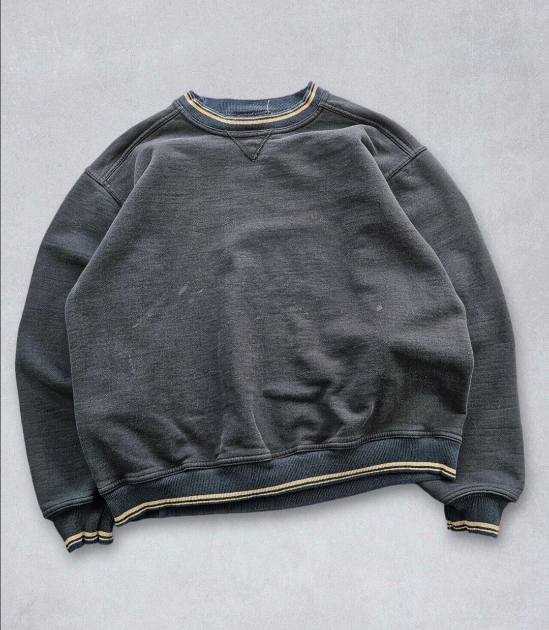 Vintage 2000s Y2K Jerzees Z Class Black Faded Crewneck Sweatshirt L - Etsy