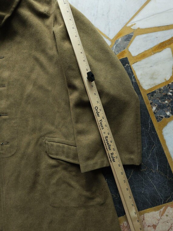 Vintage 1940s WW2 Imperial Japanese Army Wool Overcoa… - Gem