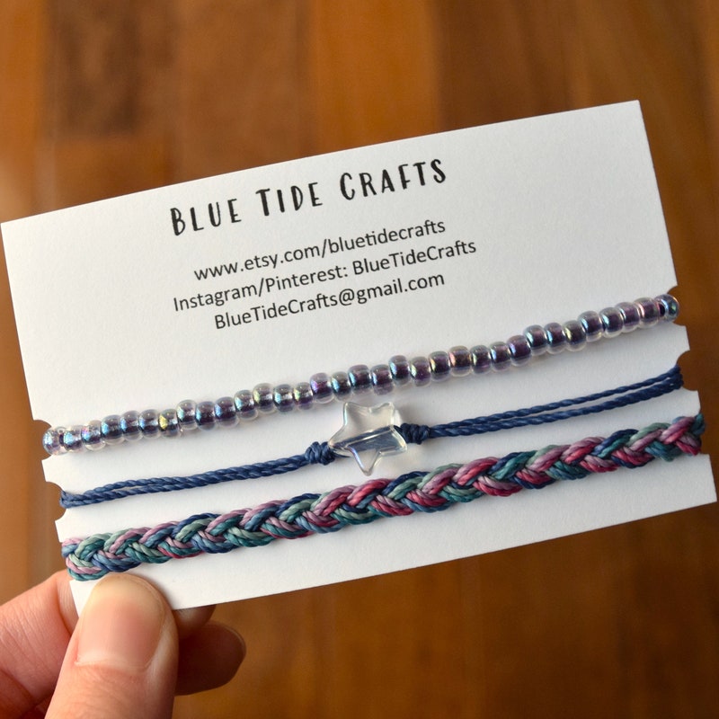 Friendship Bracelet Set - Etsy