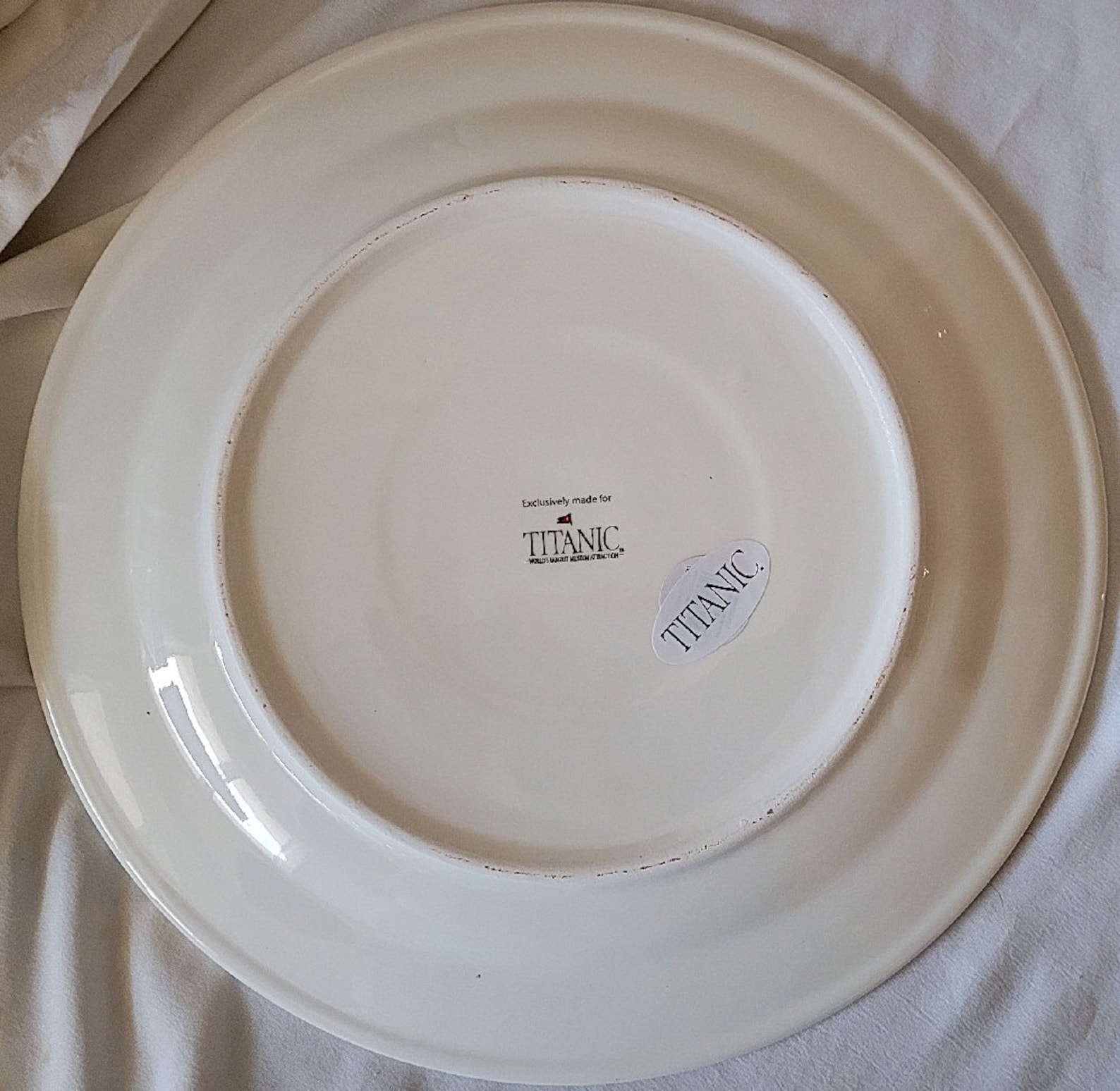 RMS Titanic 1st Class Wisteria Dinner Plate Authentic Replica - Etsy