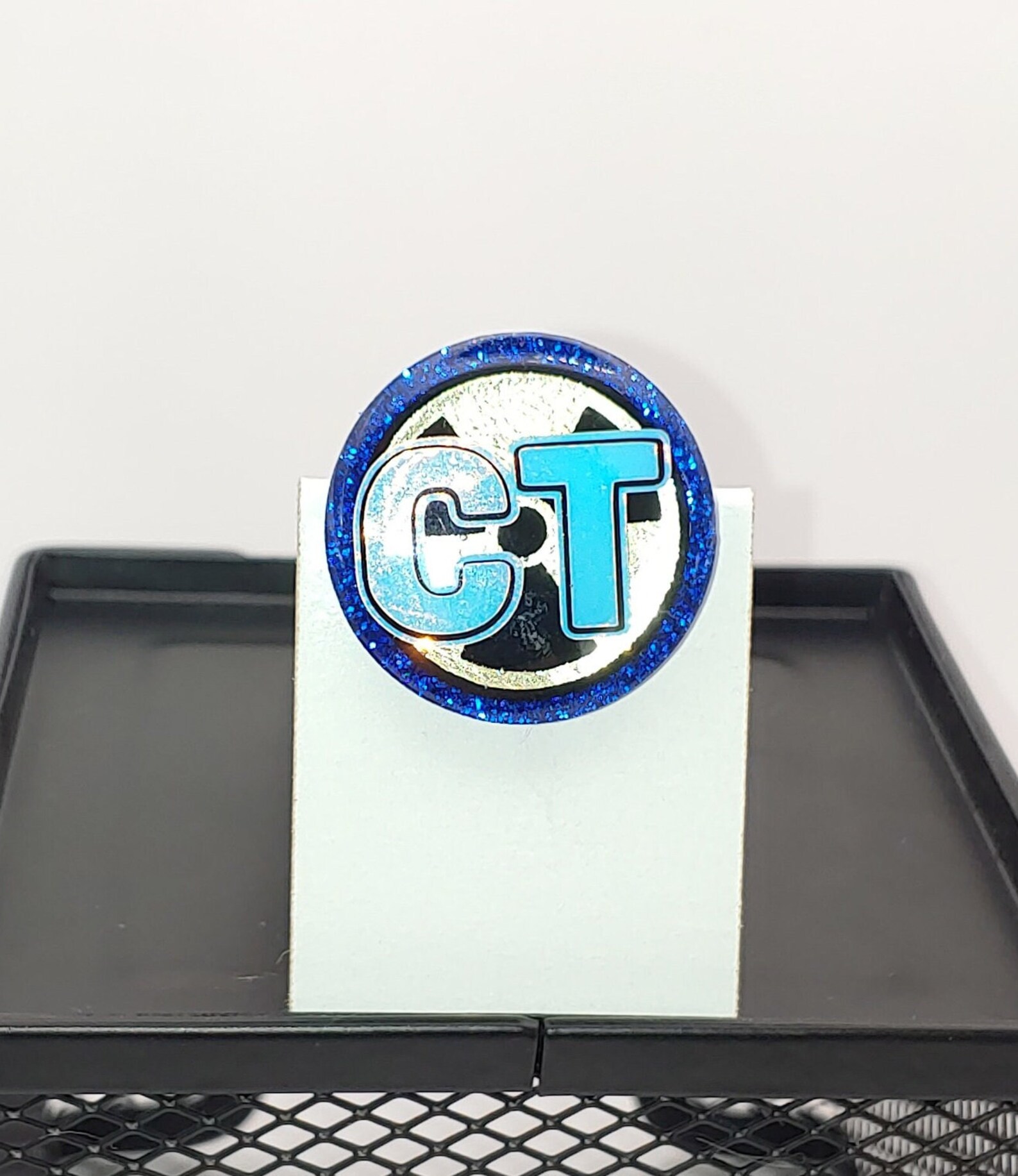 CT Technologist Badge Button: Holographic CT, Radiation Symbol - Etsy