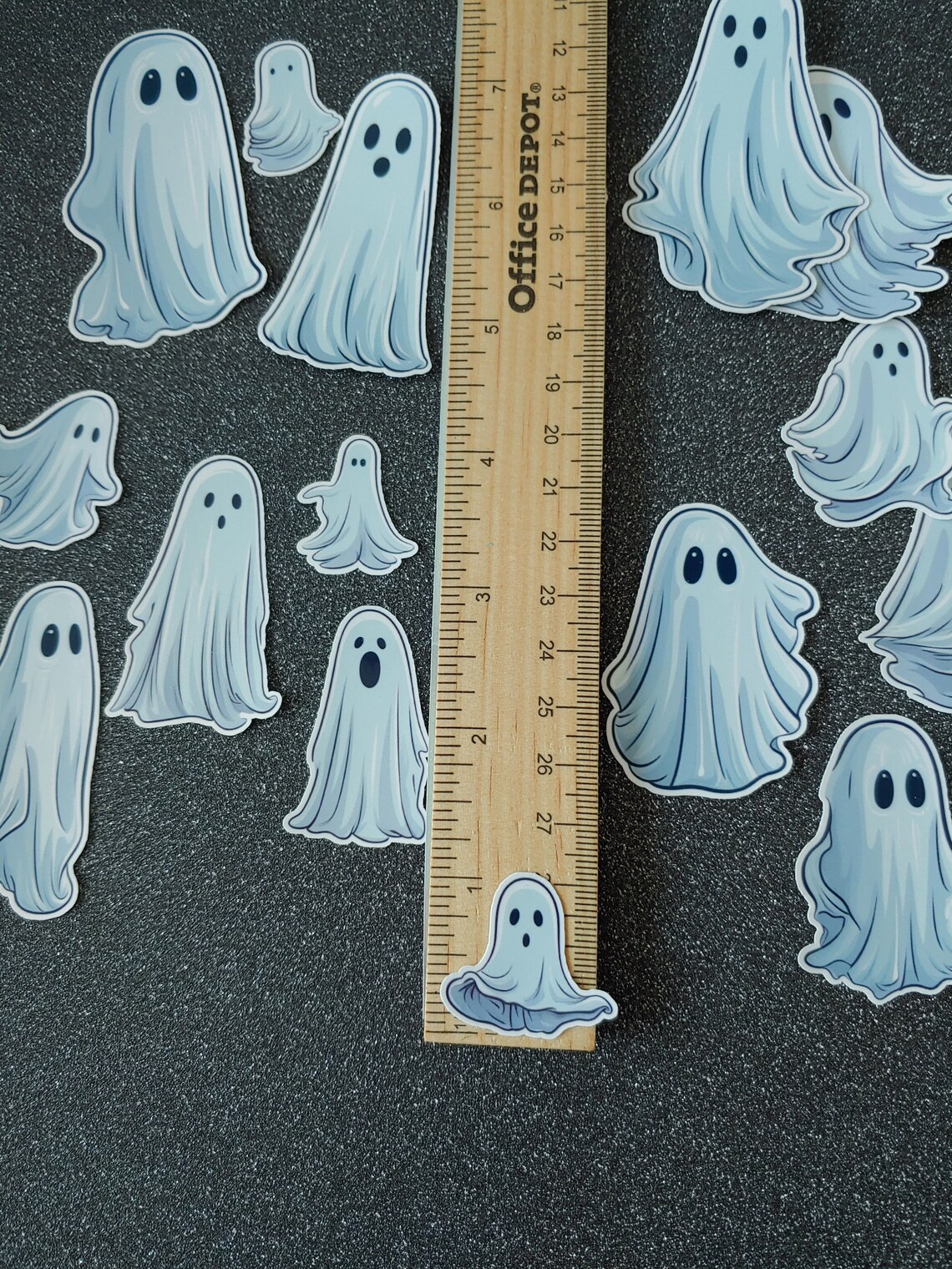 Ghost Sticker Pack Set of 18 Stickers Halloween Stickers Ghoul Sticker ...